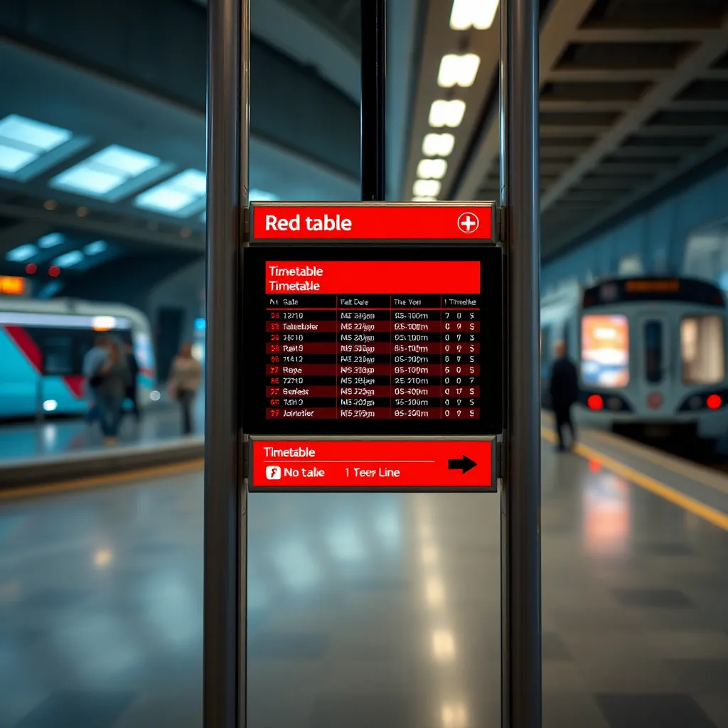 Key Insights into the Red Line Metro Timings in Dubai